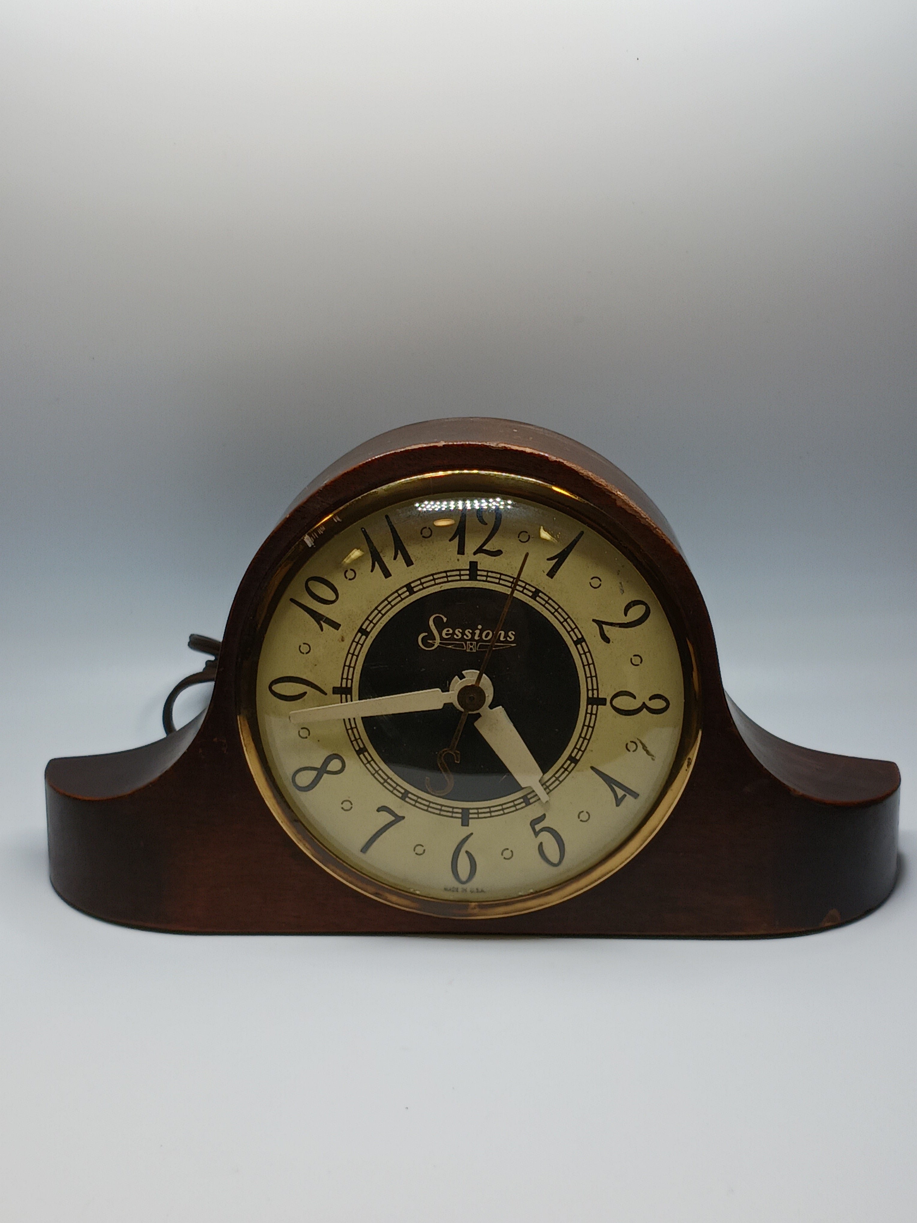 Sessions Mantle Clock Lucky Find Antiques